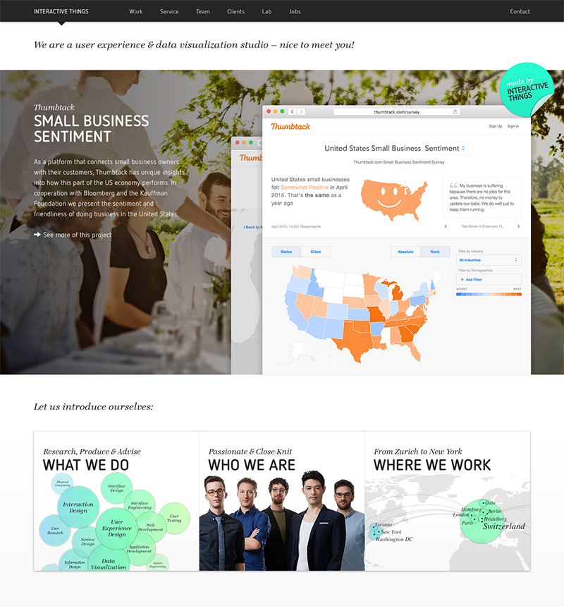 Interactive Things — Information is Beautiful Awards