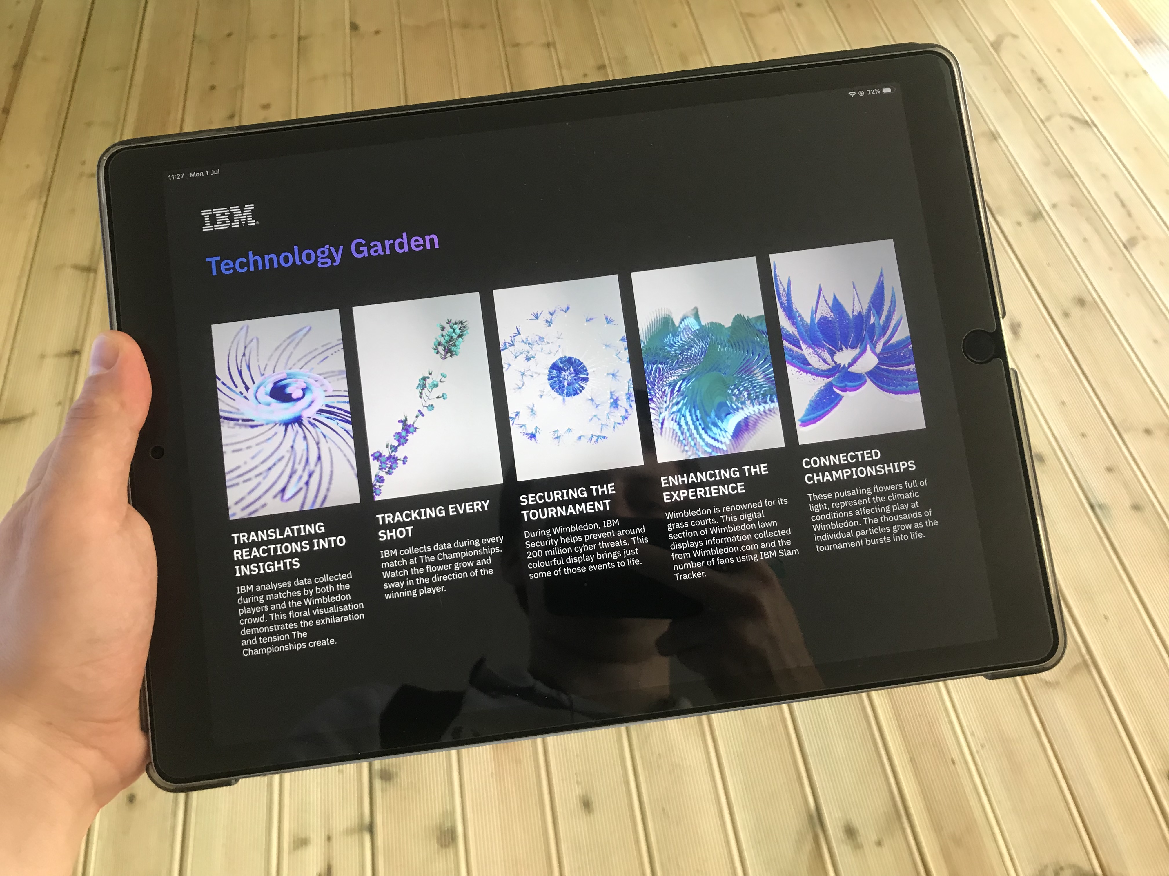 IBM Technology Garden — Information is Beautiful Awards