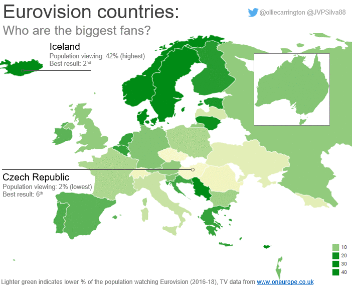 Eurovision: Voting Trends And How 'Gay' Is It? — Information is ...