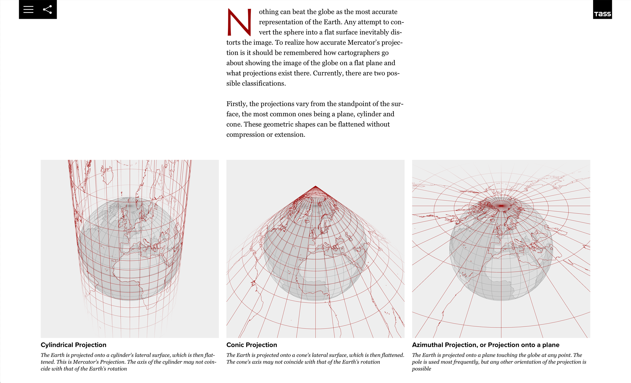 Mercator. It’s A Flat, Flat World — Information is Beautiful Awards